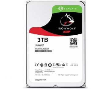 SEAGATE - 3TB 3.5" SATA III 64MB ST3000VN007 IronWolf Guardian