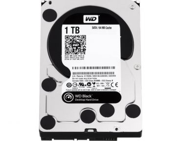 WD - 1TB 3.5" SATA III 64MB 7.200rpm WD1003FZEX Black