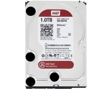 WD - 1TB 3.5" SATA III 64MB IntelliPower WD10EFRX Red