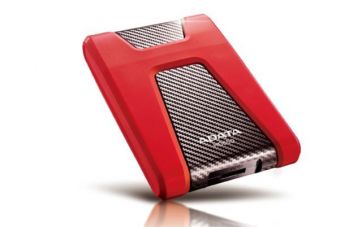 ADATA - Ext.hard disk 1TB DashDrive HD650 Red, USB 3.0 ADATA