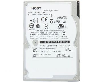 FUJITSU - 600GB 2.5" SAS 6Gbps 64MB 10.000rpm FTS:ETFDB6-L