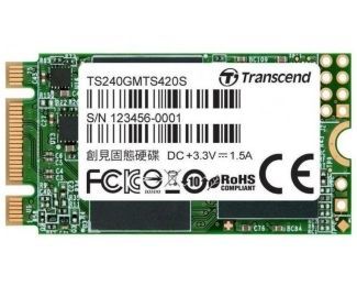 TRANSCEND - 240GB M.2 SATA III TS120GMTS420S MTS420 Series SSD