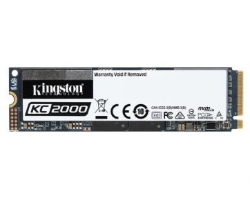 KINGSTON - 1TB M.2 NVMe SKC2000M8/1000G SSDNow KC2000 series