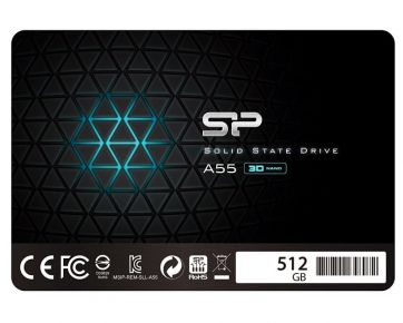 SILICON POWER - 512GB 2.5" SATA SP512GBSS3A55S25 A55 SSD