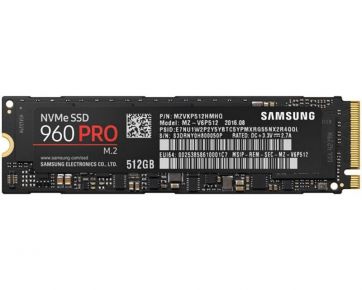 SAMSUNG - 512GB M.2 NVMe MZ-V6P512BW 960 PRO Series SSD