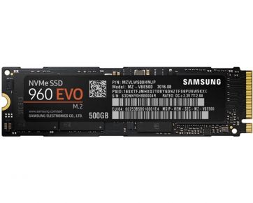 SAMSUNG - 500GB M.2 NVMe MZ-V6E500BW 960 EVO Series SSD