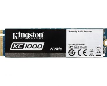 KINGSTON - 480GB M.2 NVMe SKC1000/480G SSDNow KC1000 series