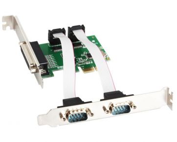 E-GREEN - PCI Express kontroler 2xSerial + 1 Parallel