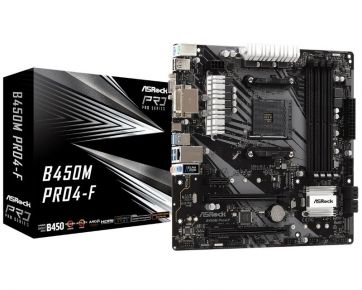 ASROCK - B450M PRO4-F