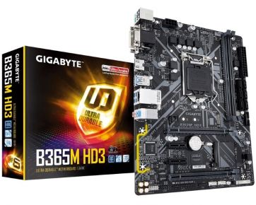 GIGABYTE - B365M HD3 rev. 1.0