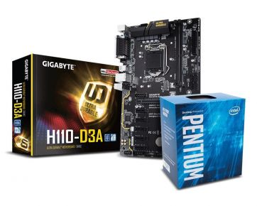 GIGABYTE - GA-H110-D3A + Intel Pentium G4560 2-Core 3.5GHz