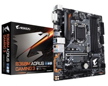 GIGABYTE - B360M AORUS Gaming 3 rev.1.0