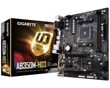 GIGABYTE - GA-AB350M-HD3 rev.1.0