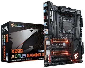 GIGABYTE - X299 AORUS Gaming 3 rev.1.0