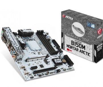 MSI - B150M MORTAR ARCTIC + Interceptor DS B1 gaming miš