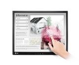 LG - 19`` 1280 x1024, Touch screen, 5:4, 1000:1, 5ms, 250 cd/m2, 178°/178°, D-Sub,USB, Black