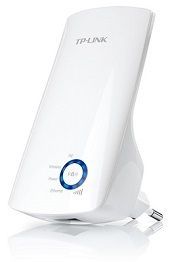 TP Link - Wireless-N Range Extender, 802.11b/g/n 300Mbps, 1x LAN 10/100Mbps. WEP, WPA/WPA2, WPA-PSK/WPA2-PSK Security, 2 Internal Antennas