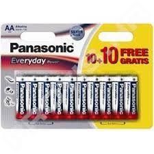 Panasonic - PANASONIC baterije LR6EPS/20BW-AA 20 kom Alkalne Everyday