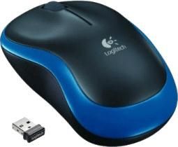 Logitech - Logitech M185 Wireless Mouse for Notebook Blue