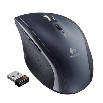 Logitech - Logitech M705 Marathon Mouse Wireless USB, Black