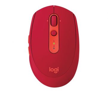 Logitech - Logitech M590 Silent Wireless Mouse Ruby
