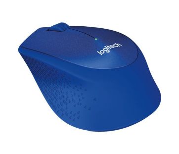 Logitech - Logitech M330 Silent Plus Wireless mouse Blue, New