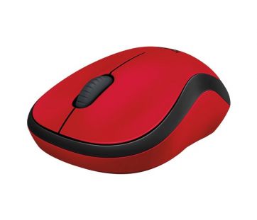 Logitech - Logitech M220 Silent Mouse for Wireless, Noiseless Productivity, Red, New