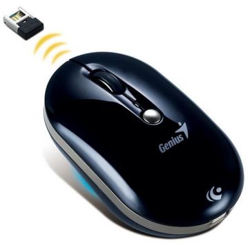 Genius - Genius NX-ECO Wireless mis USB Black Bez baterije