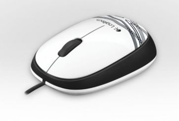 Logitech - Logitech M105 Optical Mouse White