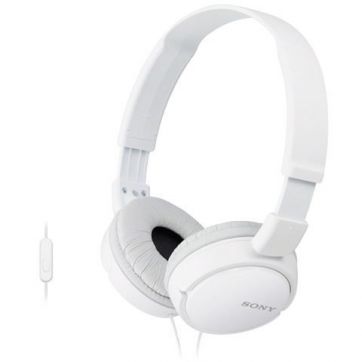 Sony - SONY slušalice MDR-ZX110APW white sa mikrofonom