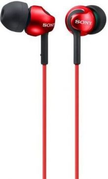 Sony - SONY slušalice MDR-EX110LPR red
