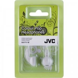 JVC - Slušalice JVC HA-F11-W-E white