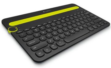 Logitech - Logitech K480 Bluetooth Multi - Device Keyboard Black, US