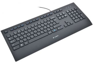Logitech OEM - Logitech K280e Keyboard for Business US, Black, USB New