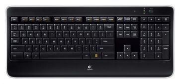 Logitech - Logitech K800 Wireless Illuminated Keyboard US