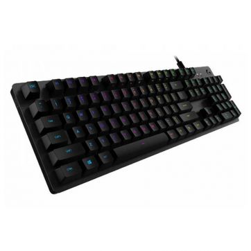 Logitech - Logitech G512 LIGHTSYNC RGB Mechanical Gaming Keyboard with GX Brown Switches