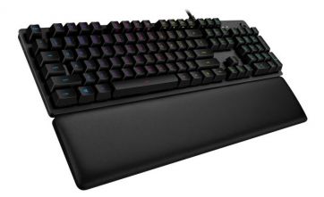 Logitech - Logitech G513 Carbon Mechanical RGB Gaming Keyboard, Romer-G Tactile, US