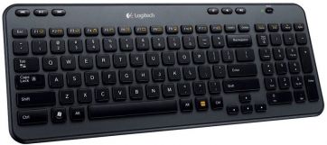 Logitech - Logitech K360 Wireless Keyboard, Black YU