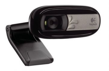 Logitech - Logitech C170 Webcam, Black, USB, Win 10