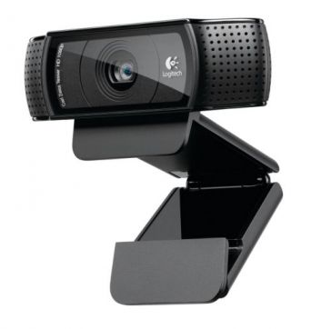 Logitech - Logitech C920 HD Pro Webcam, Black