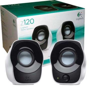 Logitech - Logitech Z120 Stereo Speakers 2.0