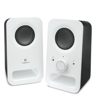 Logitech - Logitech Z150 Multimedia Speakers, 2.0 System, White