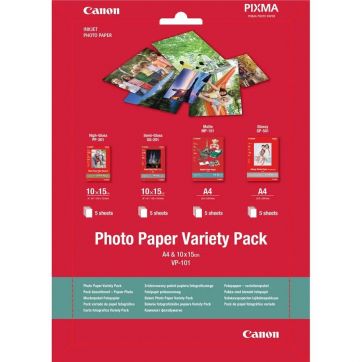 Canon - Foto papir Canon VARIETY-PACK S+A4