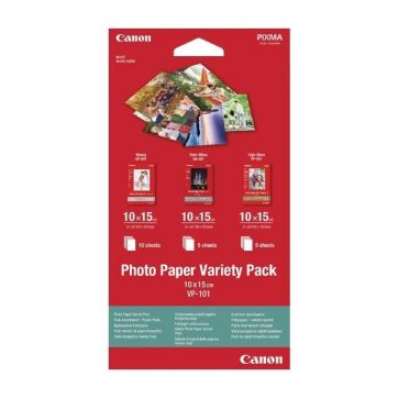 Canon - Foto papir Canon Variety Pack VP-101 10x15cm 20Sh