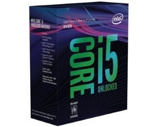 INTEL - Core i5-8600K 6-Core 3.6GHz (4.3GHz) Box