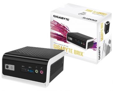 GIGABYTE - GB-BLCE-4000C BRIX Mini PC Intel Dual Core N4000 1.1GHz (2.6 GHz)
