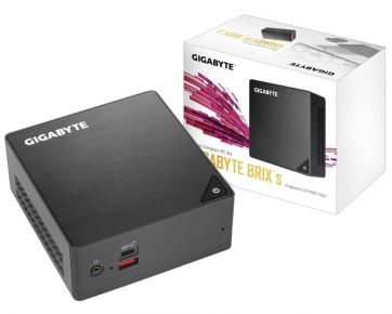 GIGABYTE - GB-BRI3H-8130 BRIX Mini PC Intel Dual core i3-8130U 2.2GHz (3.4GHz) 8GB 240GB