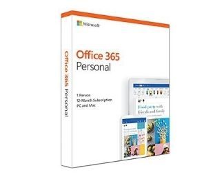 MICROSOFT - Microsoft 365 Personal English Sub 1YR Central/Eastern Euro Only Mdls P6 (QQ2-01030)