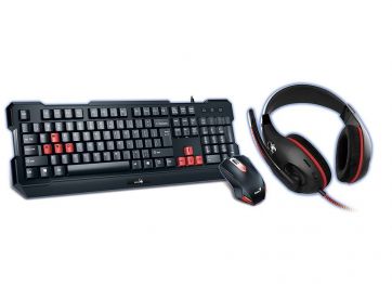 Genius - Genius KMH-200, Keyboard+Mouse+Headset Combo, YU
