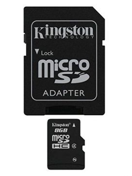 Kingston - MICRO SD Kingston 8GB + SD Adapter SDC4/8GB
